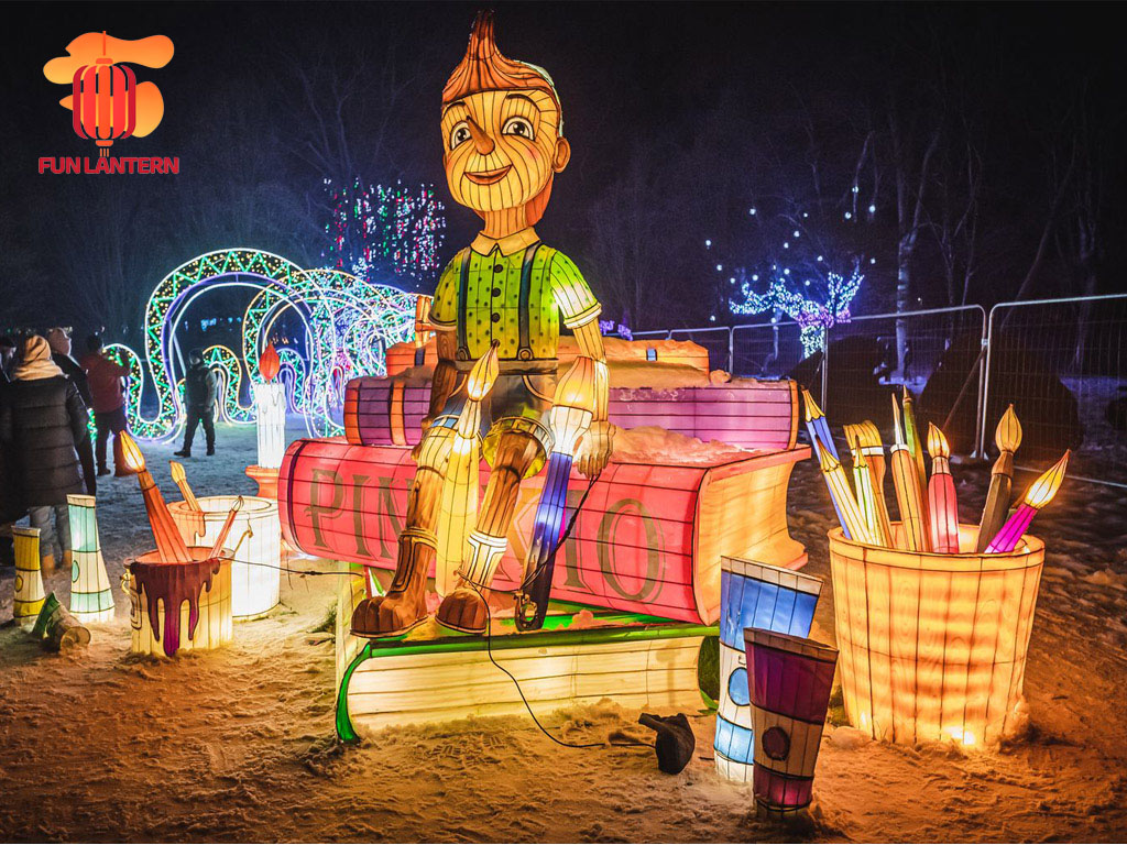 Garden of Lights Festival 2023 - Pinocchio Themed Lantern - Chinese ...