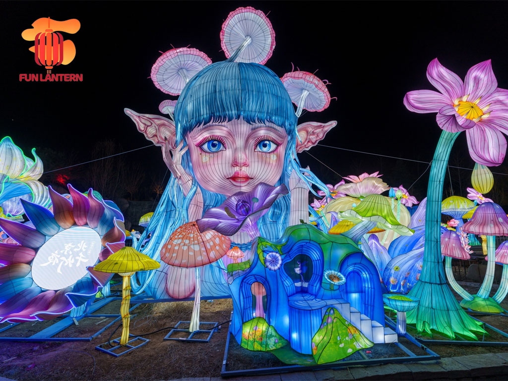 Outdoor Spectacular China Light Show - Chinese Lantern Festival ...